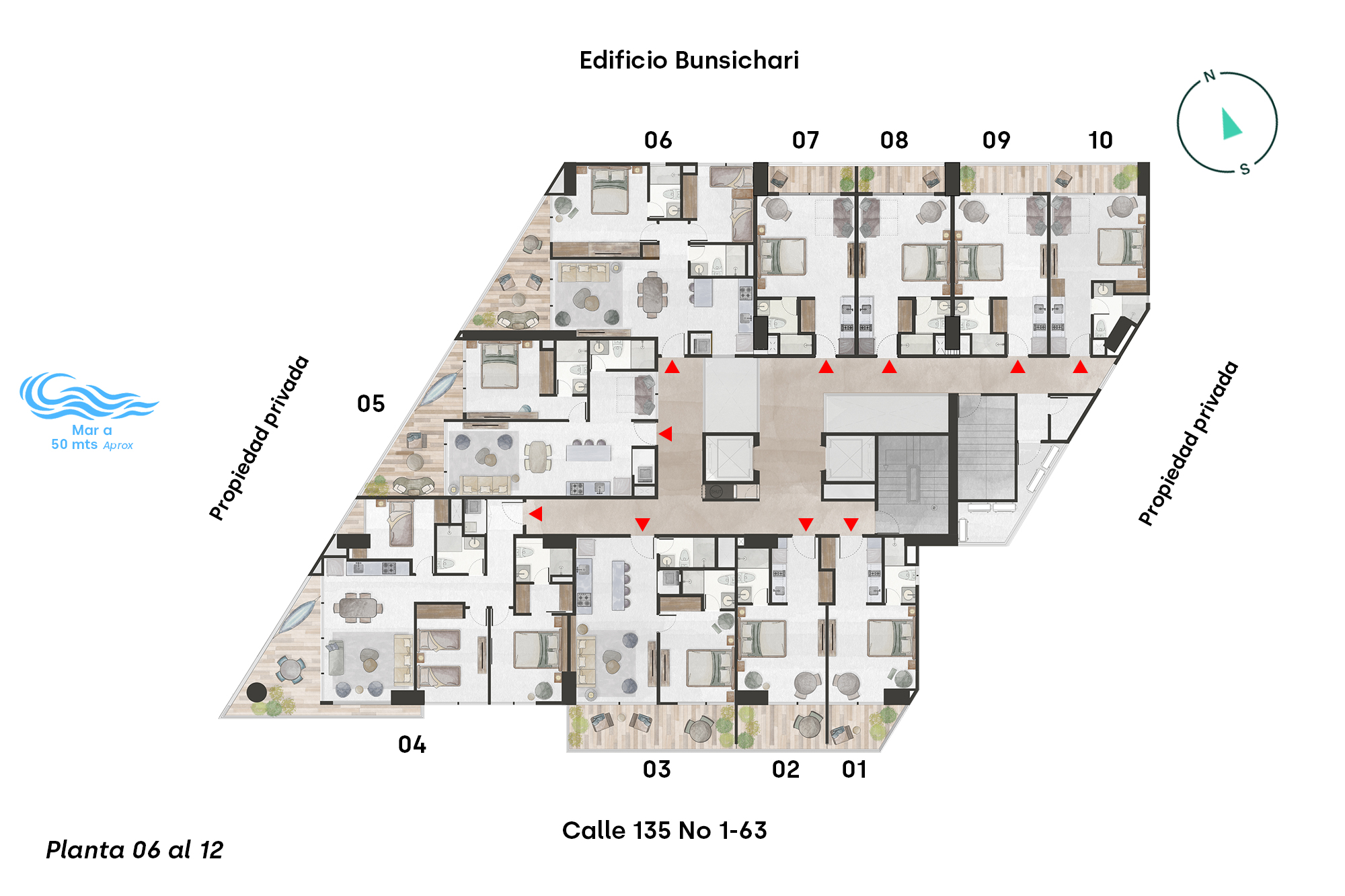 23 Proyectos de vivienda en Santa Marta sobre planos - Apartamentos | La Haus
