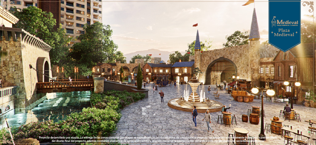 Medieval Parque Residencial, proyecto en San Antonio, Rionegro | La Haus
